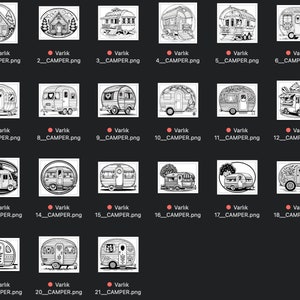 Vintage Camper SVG, Caravan Svg, Motorhome SVG, Camping SVG, Camper ...