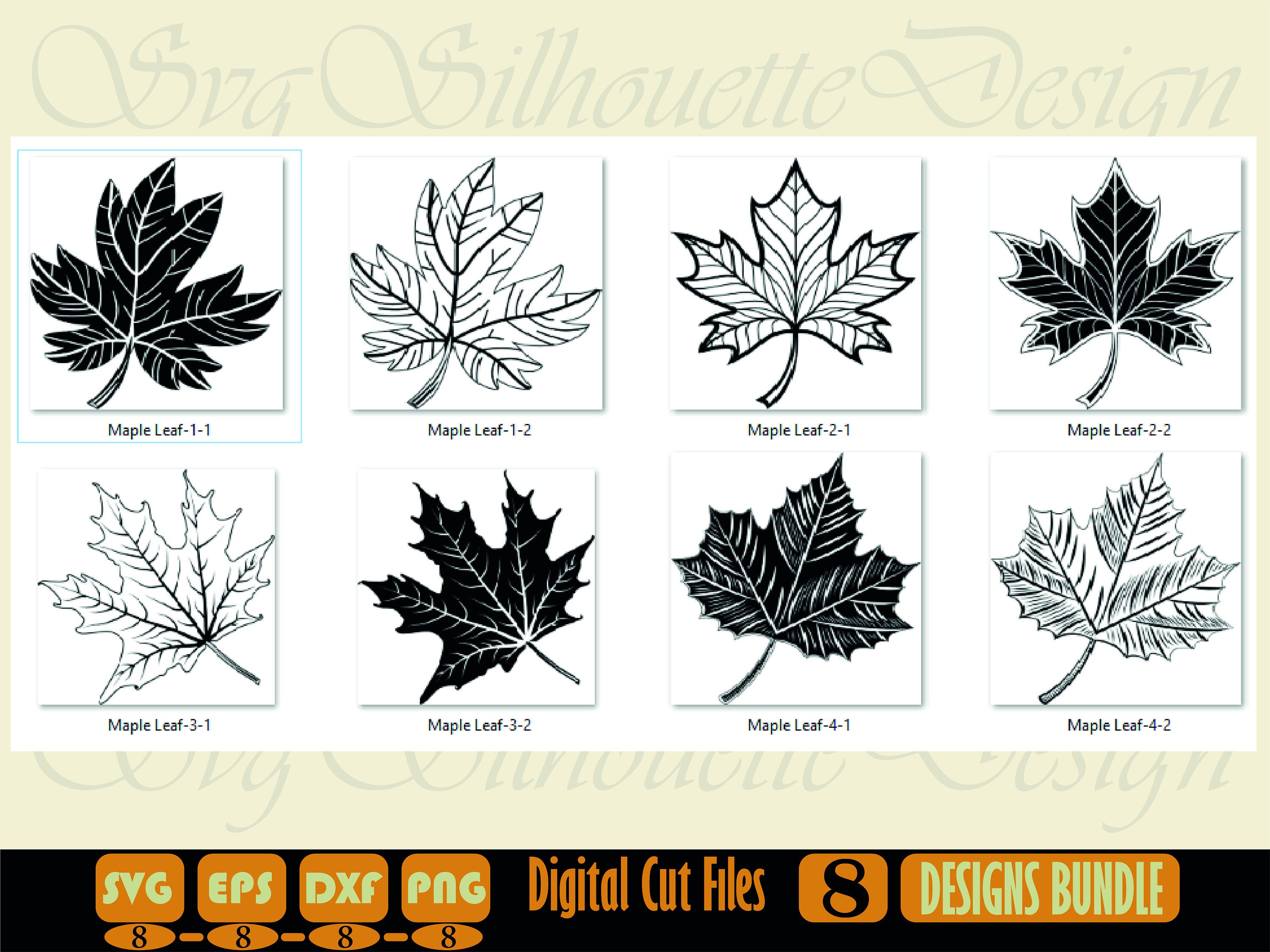 Maple Leaf SVG Bundle Maple Leaf SVG Maple Leaf Clipart Cut - Etsy Canada
