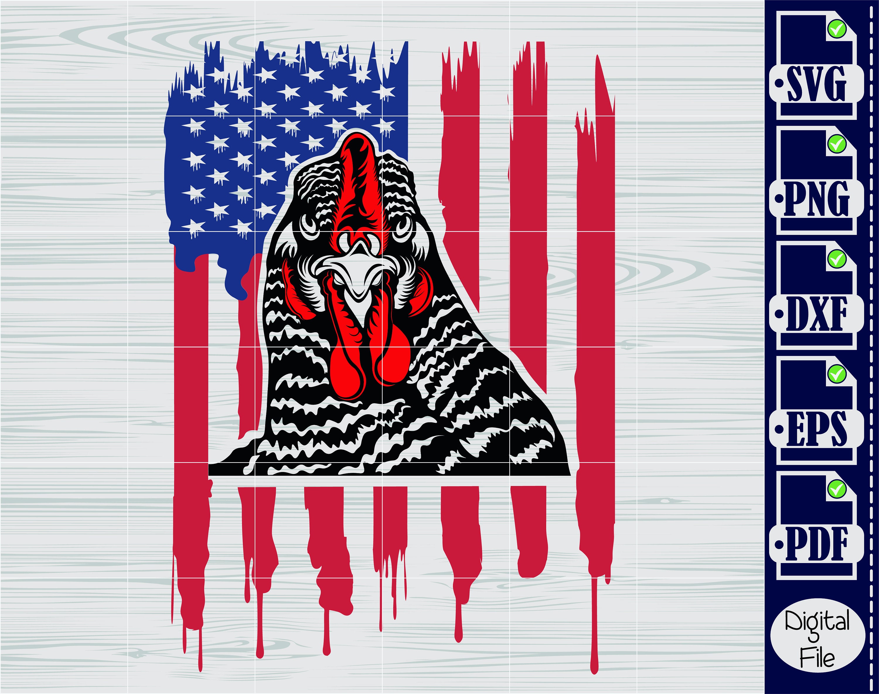 Chicken Svg Files 5 for Cricut Cute Rooster Clipart Farm - Etsy