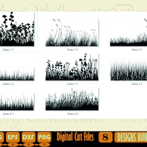 Grass SVG Bundle Grass SVG Grass Clipart Grass Cut Files - Etsy Australia