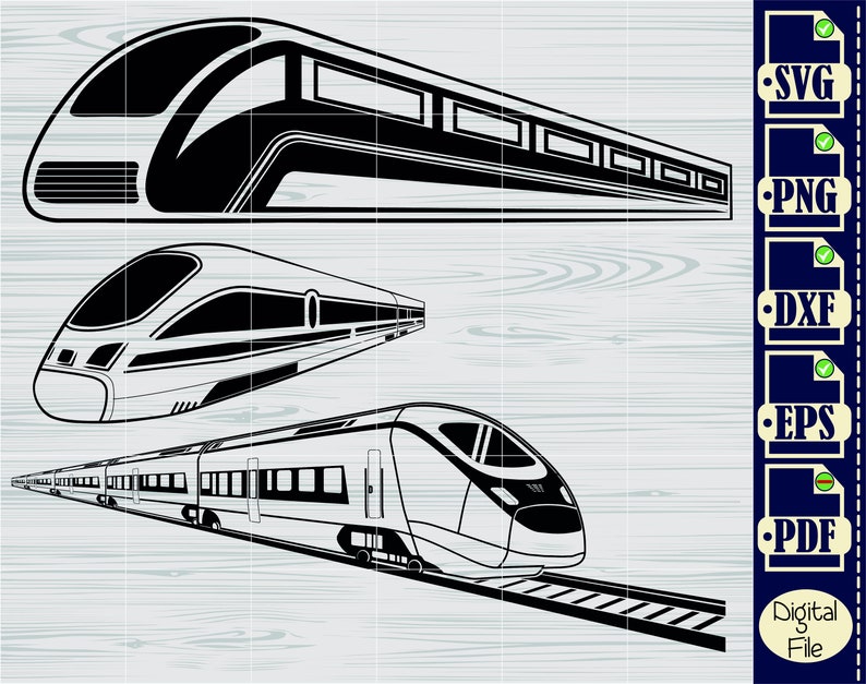 Train SVG Bundle Train SVG Choo Choo Train Svg Train - Etsy