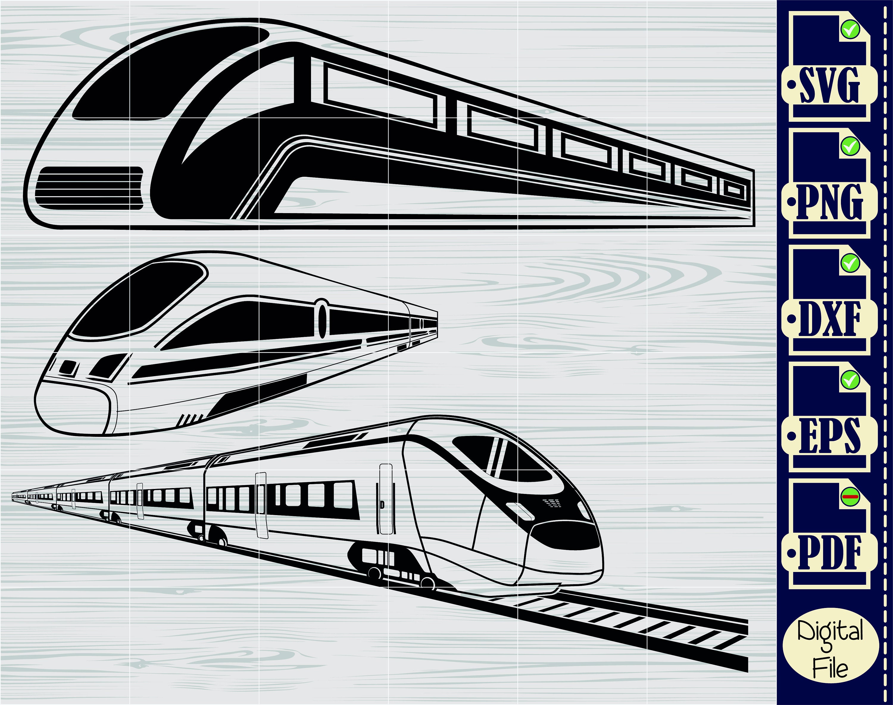 Train SVG Bundle Train SVG Choo Choo Train Svg Train - Etsy