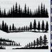 FOREST SVG Bundle Pine Tree Svg Forest Landscape Cut File - Etsy