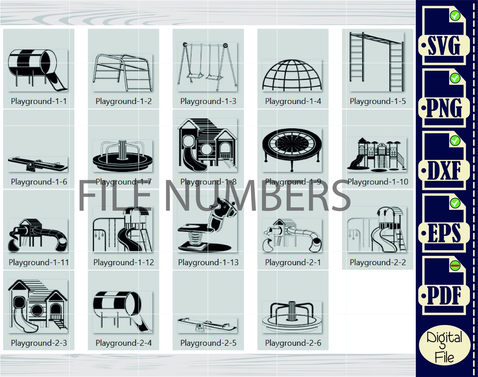 Playground SVG Bundle, Playground SVG, Playground Clipart, Playground ...