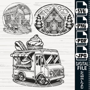 Vintage Camper SVG, Caravan Svg, Motorhome SVG, Camping SVG, Camper ...
