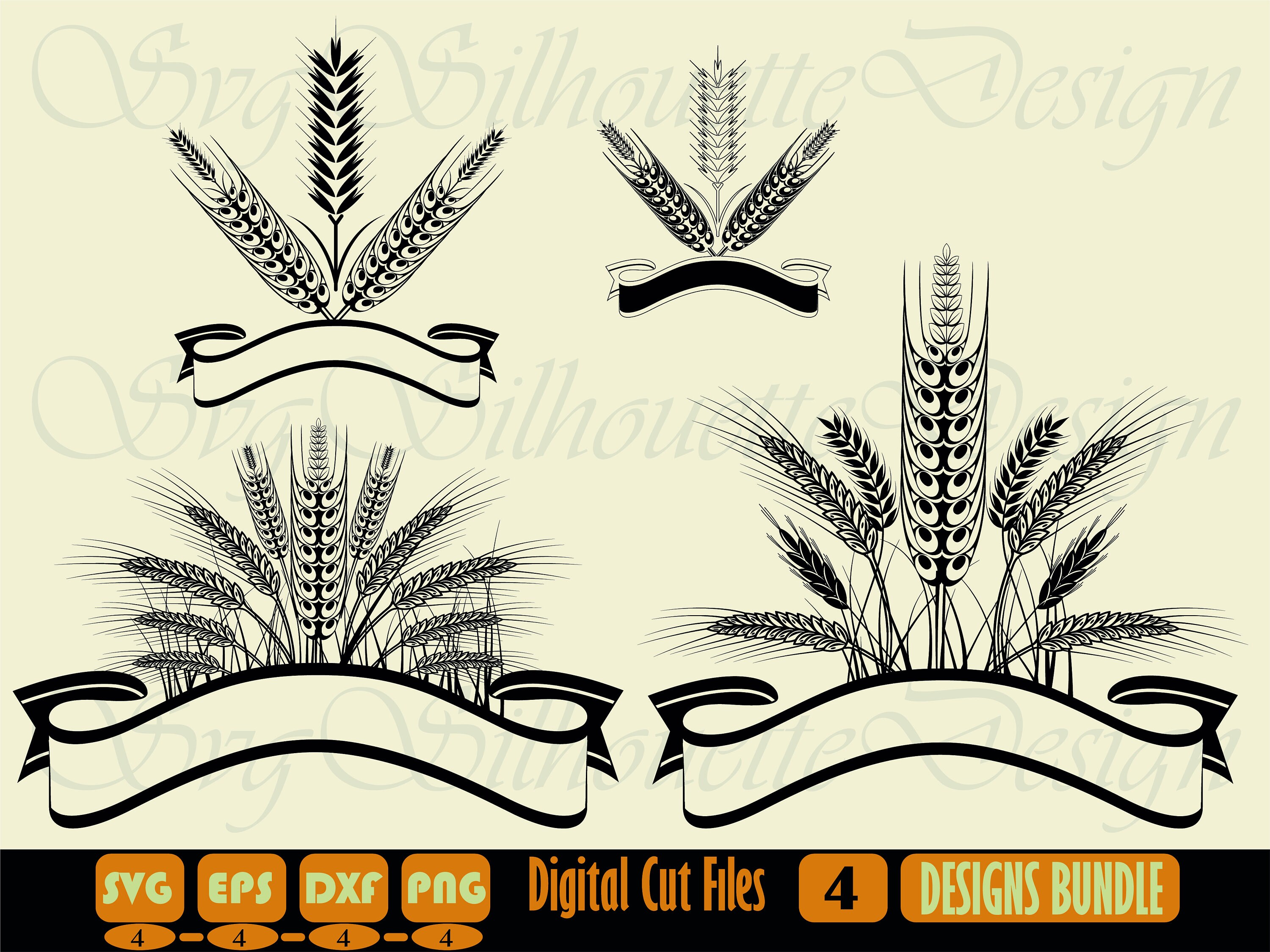 Wheat Logo SVG Wheat Svg Grain Svg Wheat Clipart Wheat - Etsy