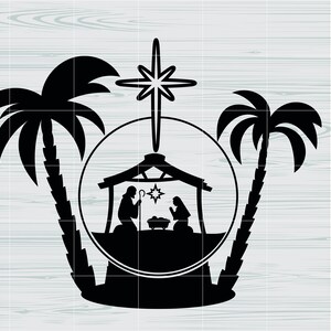 Baby Jesus Svg, SVG Nativity Scene, Jesus Baby Svg, Baby Christmas SVG ...