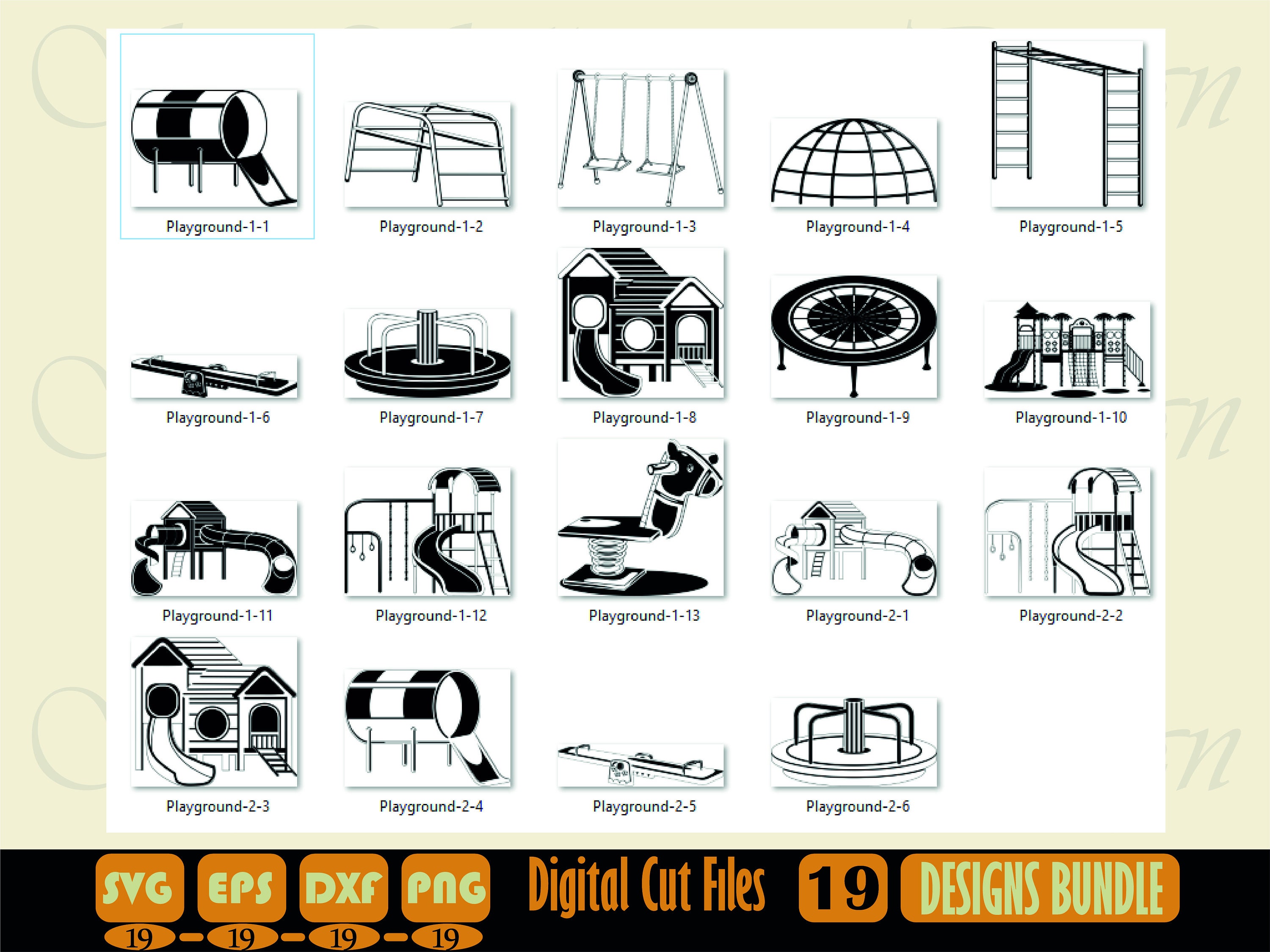 Playground SVG Bundle Playground SVG Playground Clipart - Etsy Australia