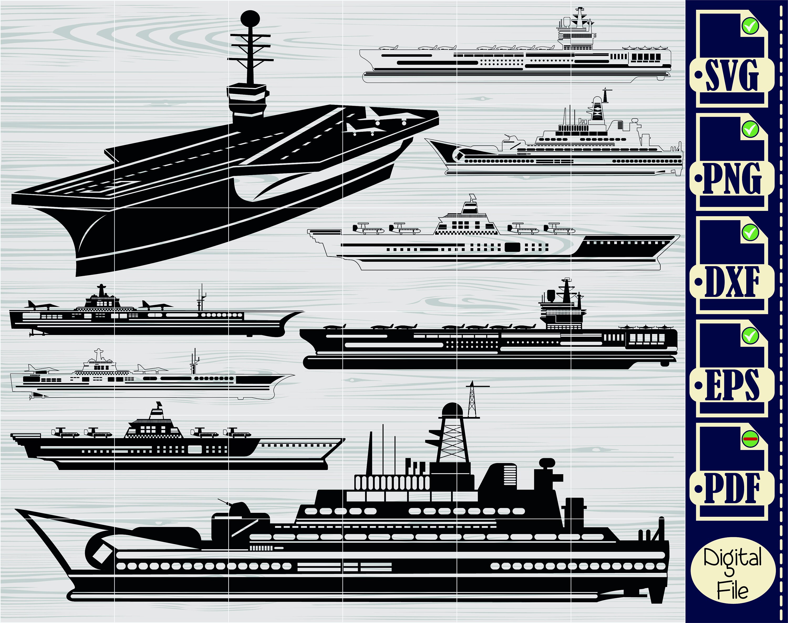 Battleship SVG Battleship SVG Bundle Battleship Clipart Cut - Etsy ...