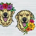 Golden Retriever SVG 2 Golden Svg Dog Svg Files for - Etsy