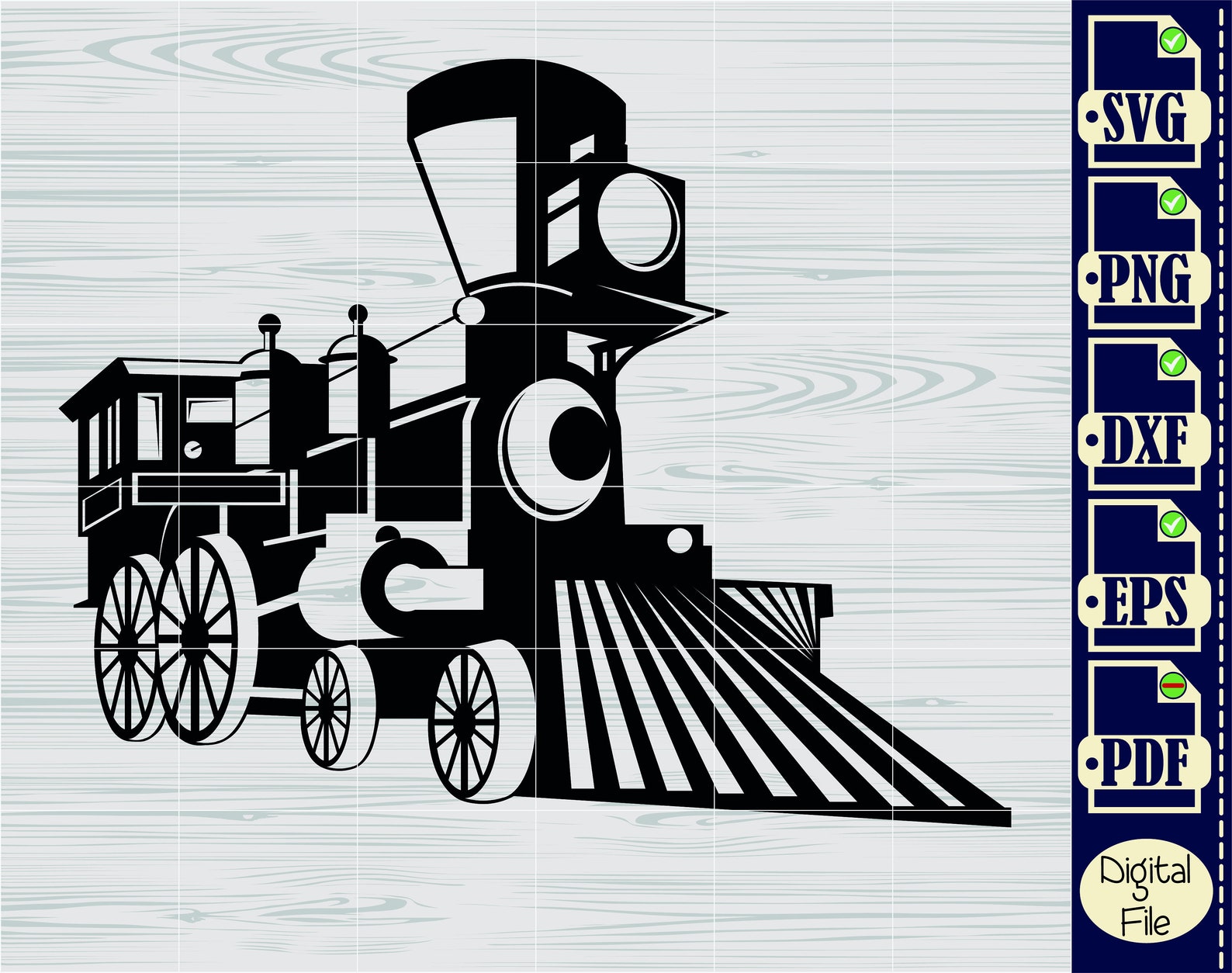 Steam Engine Train SVG Bundle, Locomotive Clipart (digital Files) - Etsy
