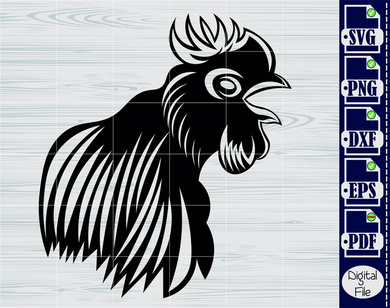 Rooster SVG Rooster SVG Bundle Rooster Clipart Rooster Cut - Etsy