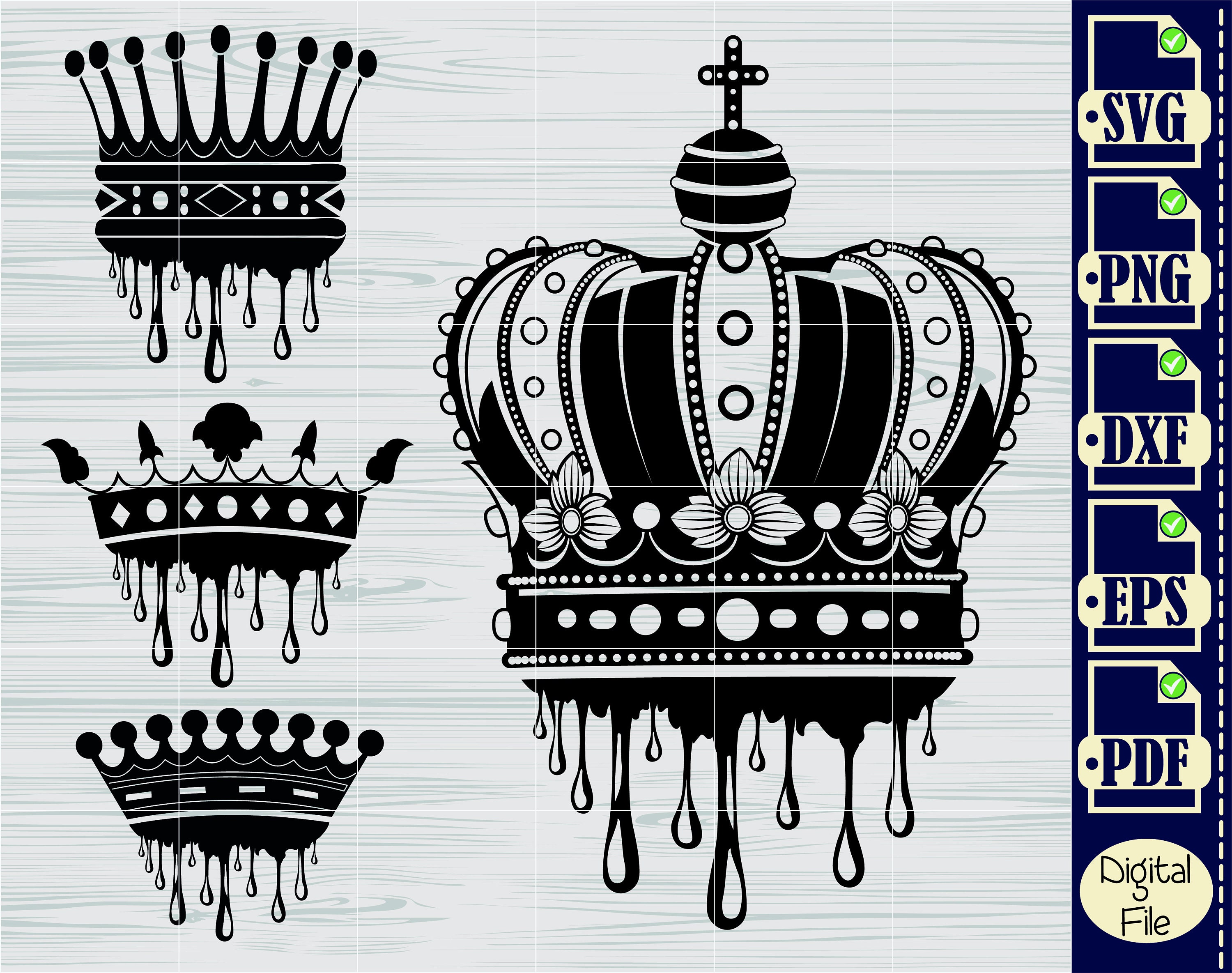 Crown Bundle Svg King Crown Svg Queen Crown Svg Queen Crown - Etsy Canada