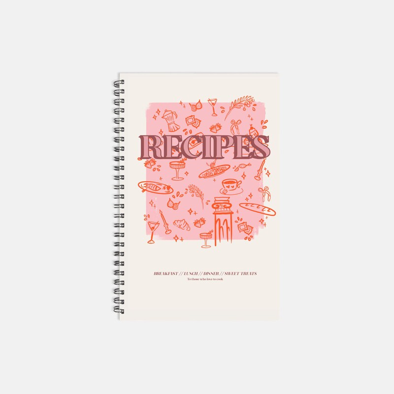 Recipe Notebook - Etsy