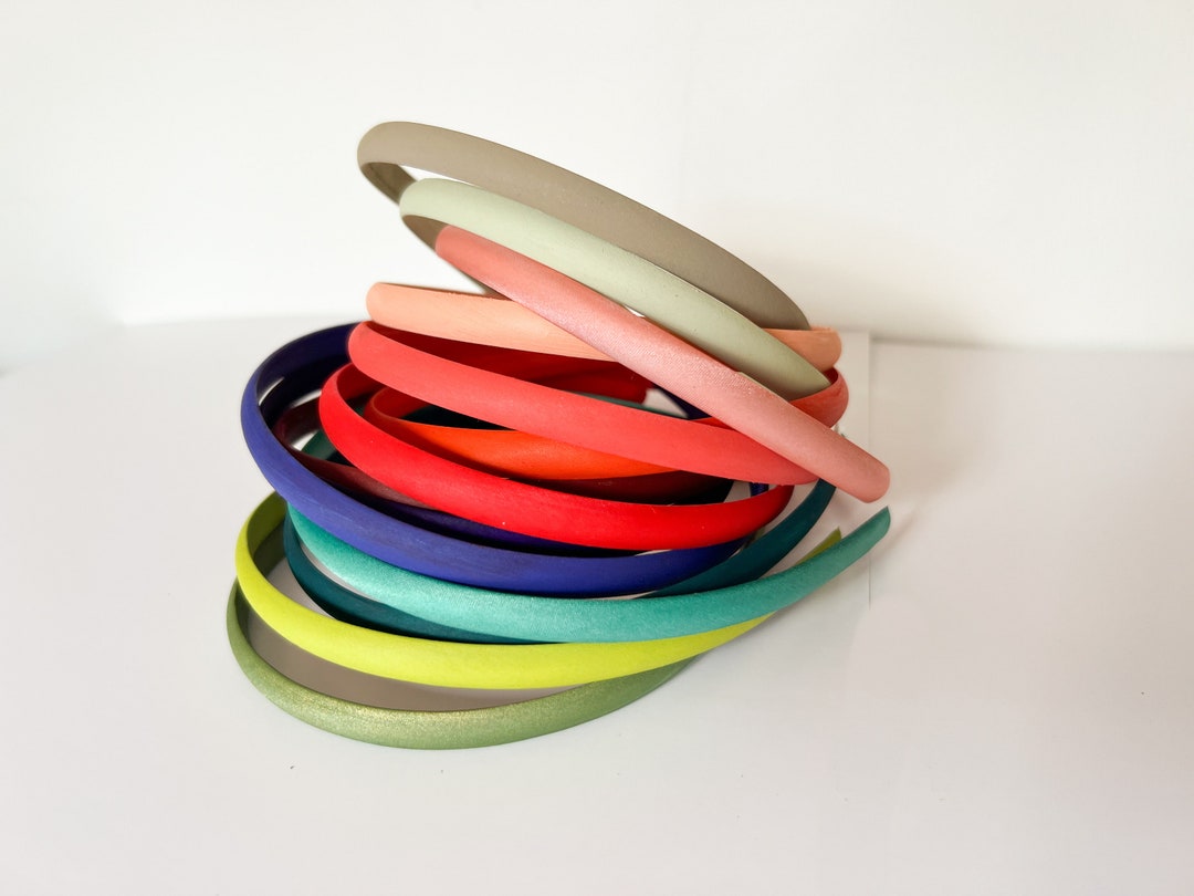 Autumn 1cm Thin Custom Colored Headbands - Etsy