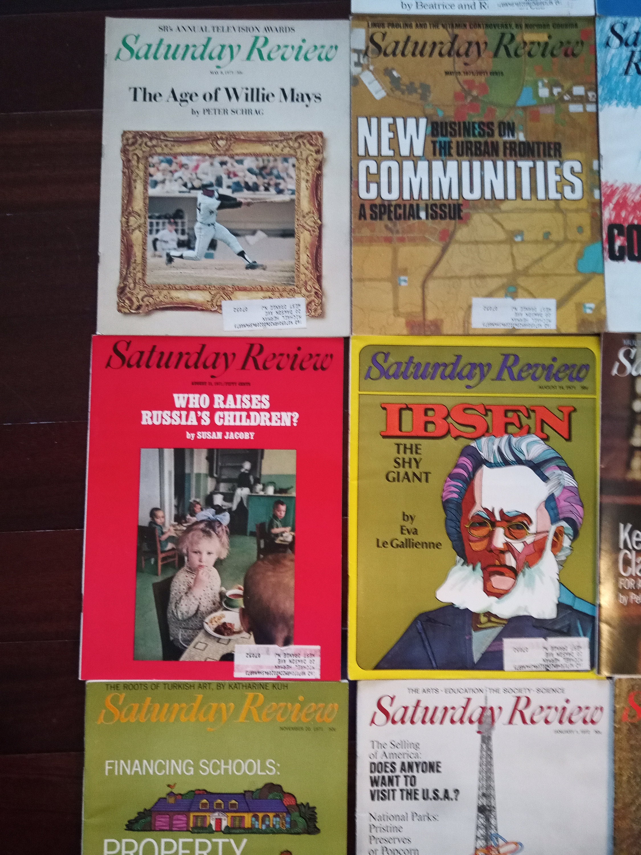 Saturday Review Magazine Lot 17 Vintage Issues From the - Etsy UK