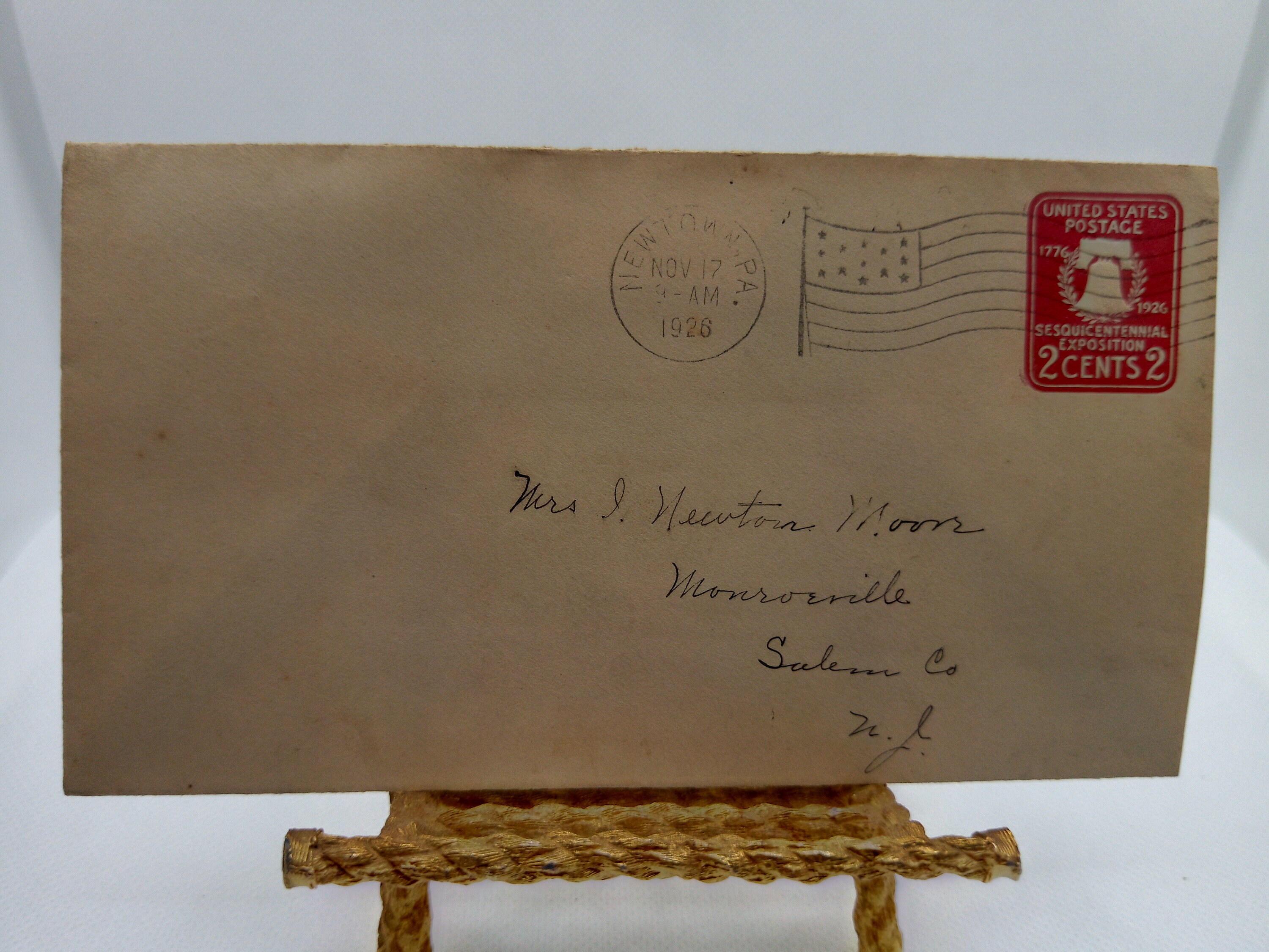 5 Vintage imprinted Stamp Covers From the Early 1900's Great for ...