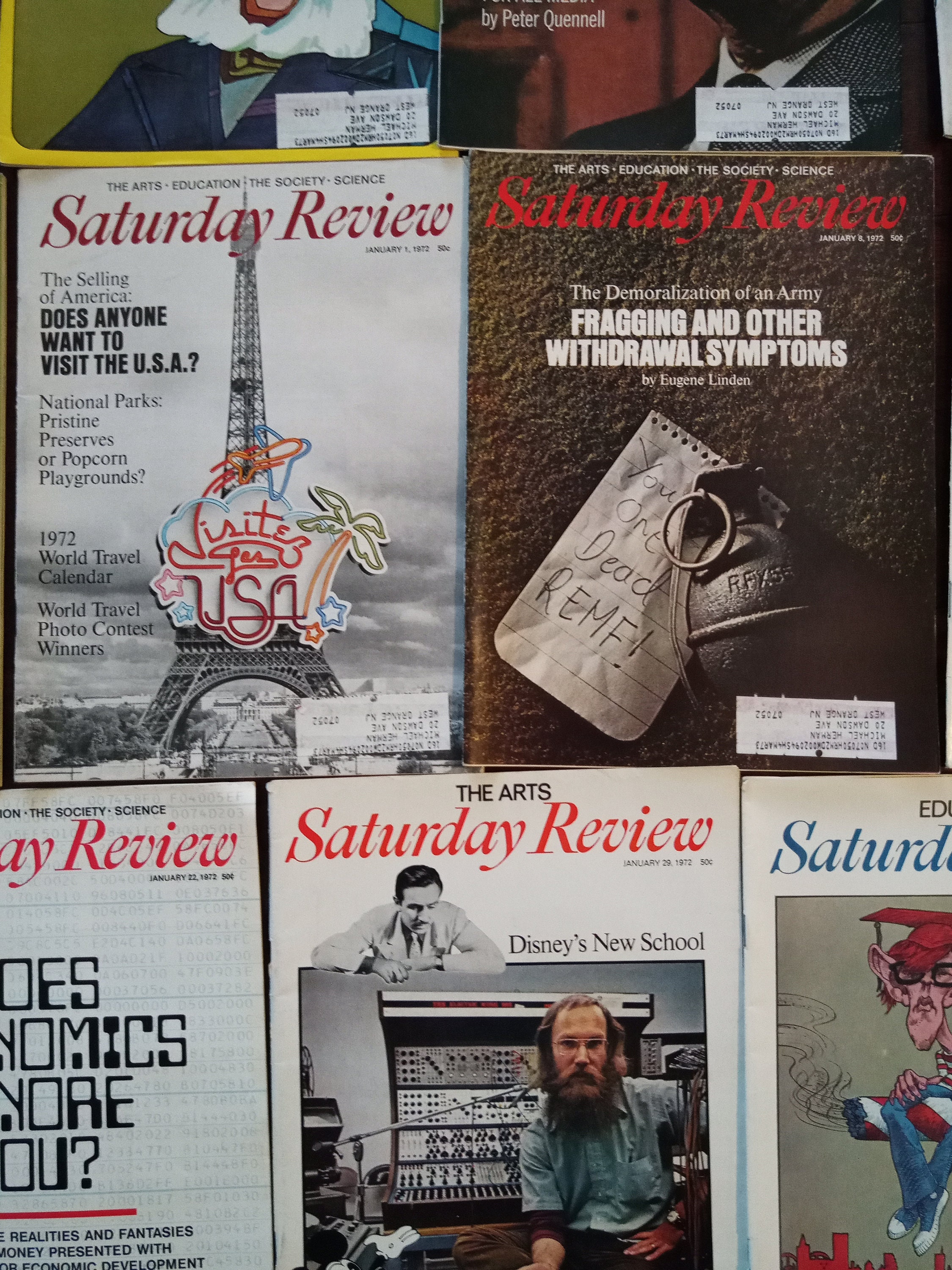 Saturday Review Magazine Lot 17 Vintage Issues From the - Etsy UK