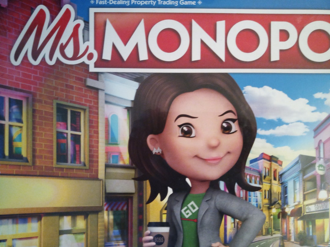 Ms. Monopoly Board Game for Ages 8+ by Hasbro - Brand New Factory ...