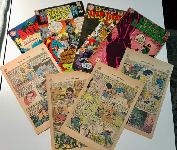 Single Pages From Vintage 60's Era Comic Book PAGES 100% - Etsy