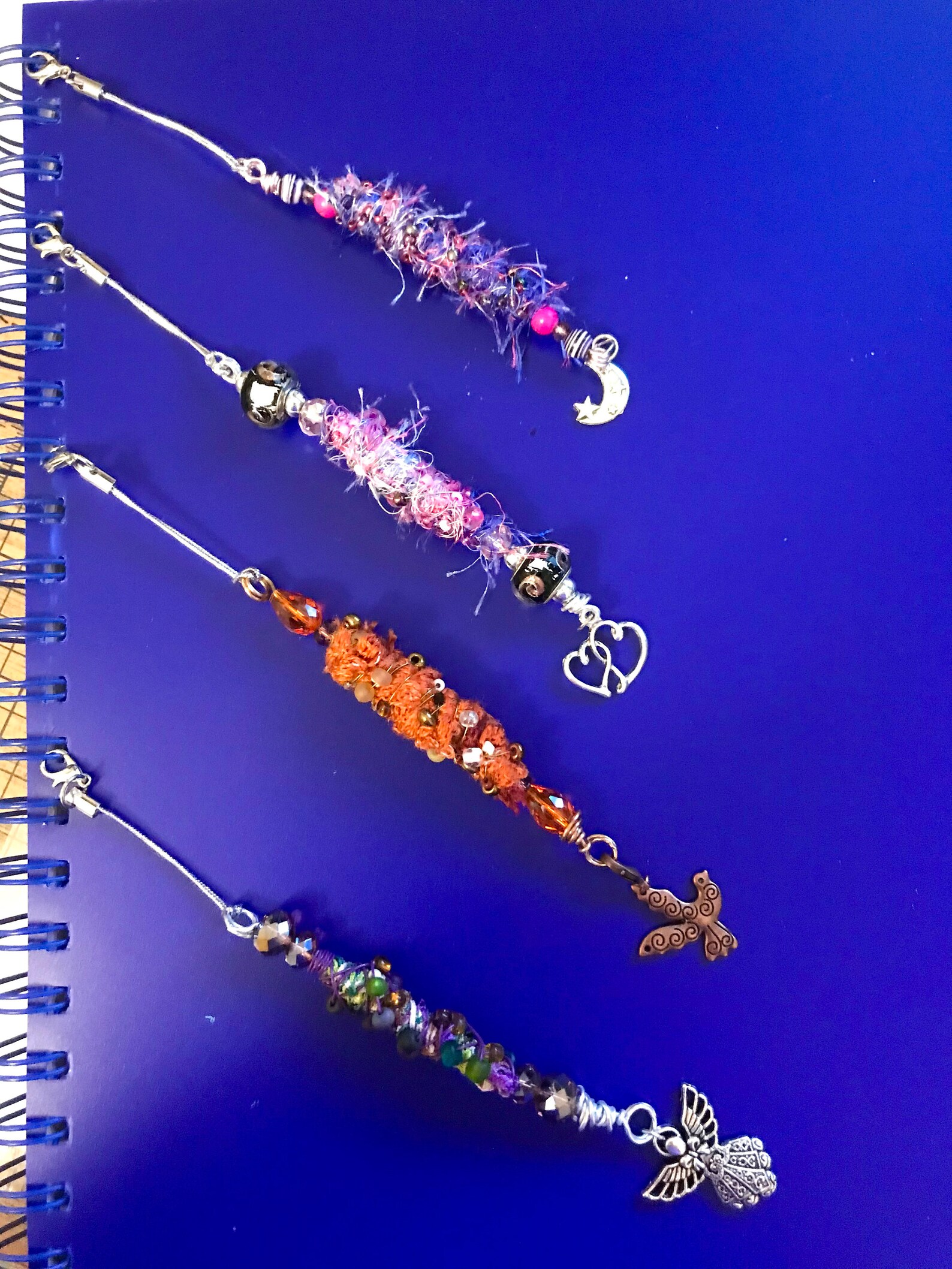 Junk Journal Boho Bead Embelishment, BUJO Embeilishment - Etsy