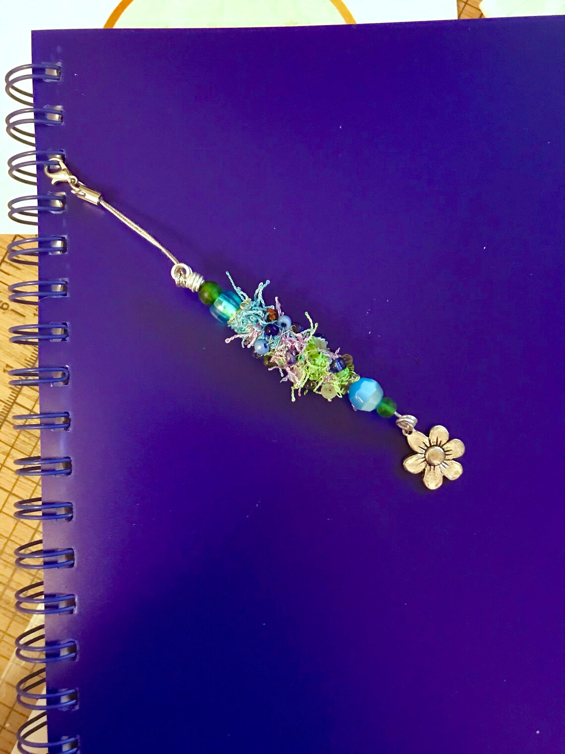 Junk Journal Boho Bead Embelishment, BUJO Embeilishment - Etsy