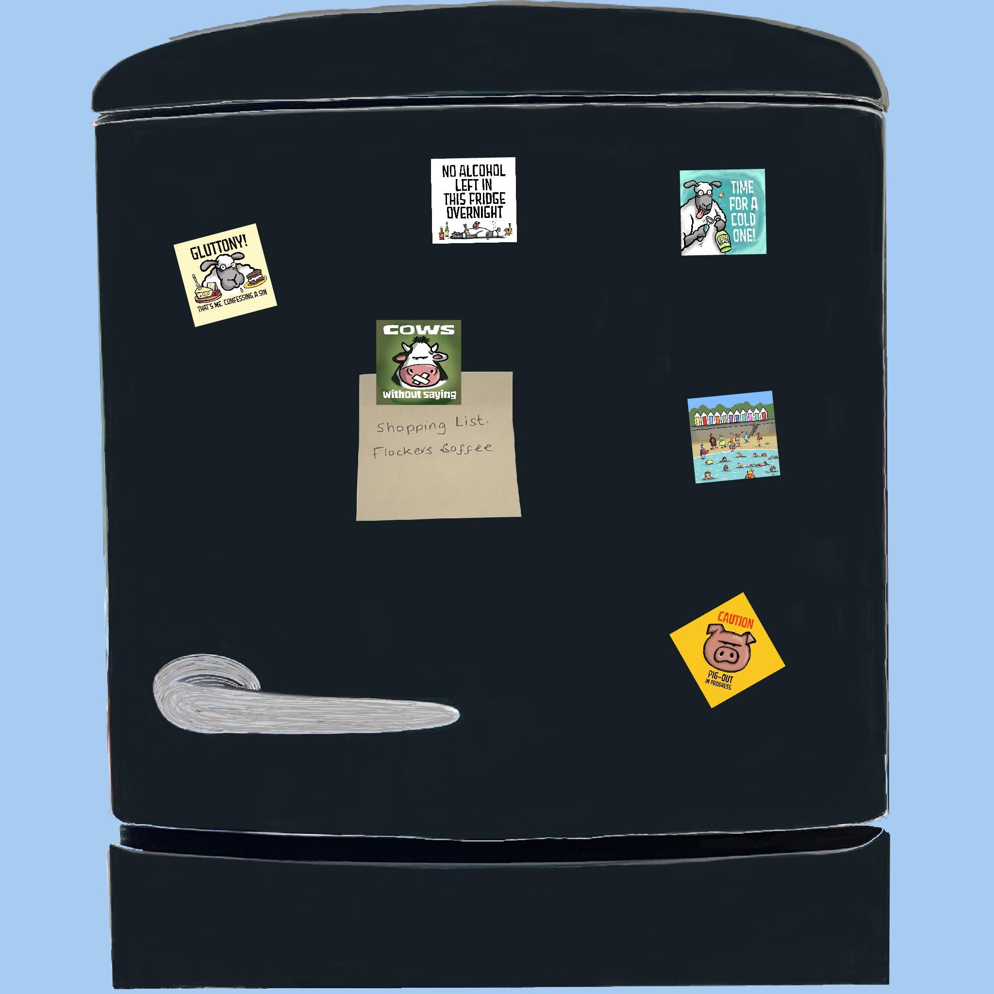 Flocker | Shrivelled Nuts | Kimmer Fridge Magnet - Etsy Canada