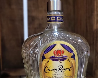 Crown Royal Whisky Bottle 24oz Soap Dispenser - Etsy