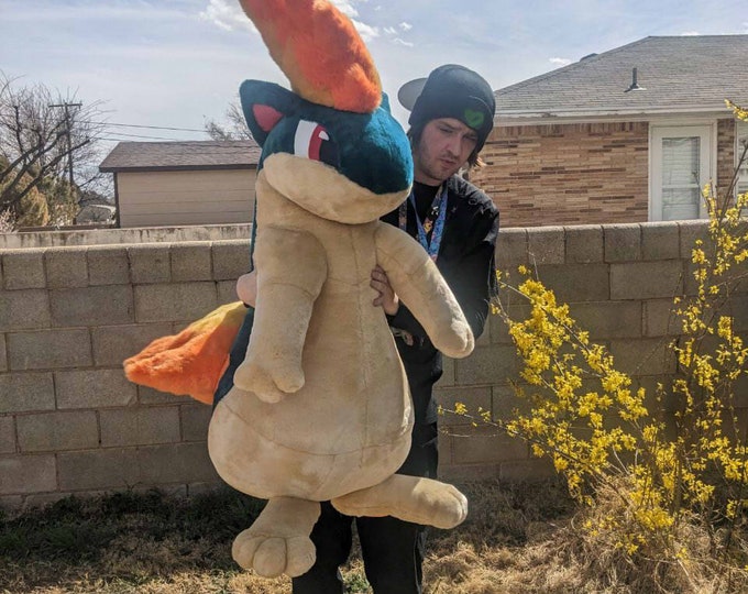 Quilava Lifesize Pokemon Inspired Handmade Plush - Etsy