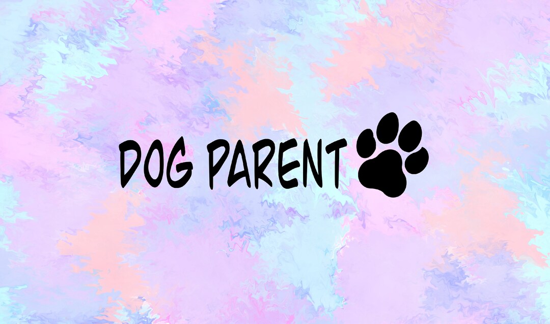 Dog Parent Vinyl Decal - Etsy