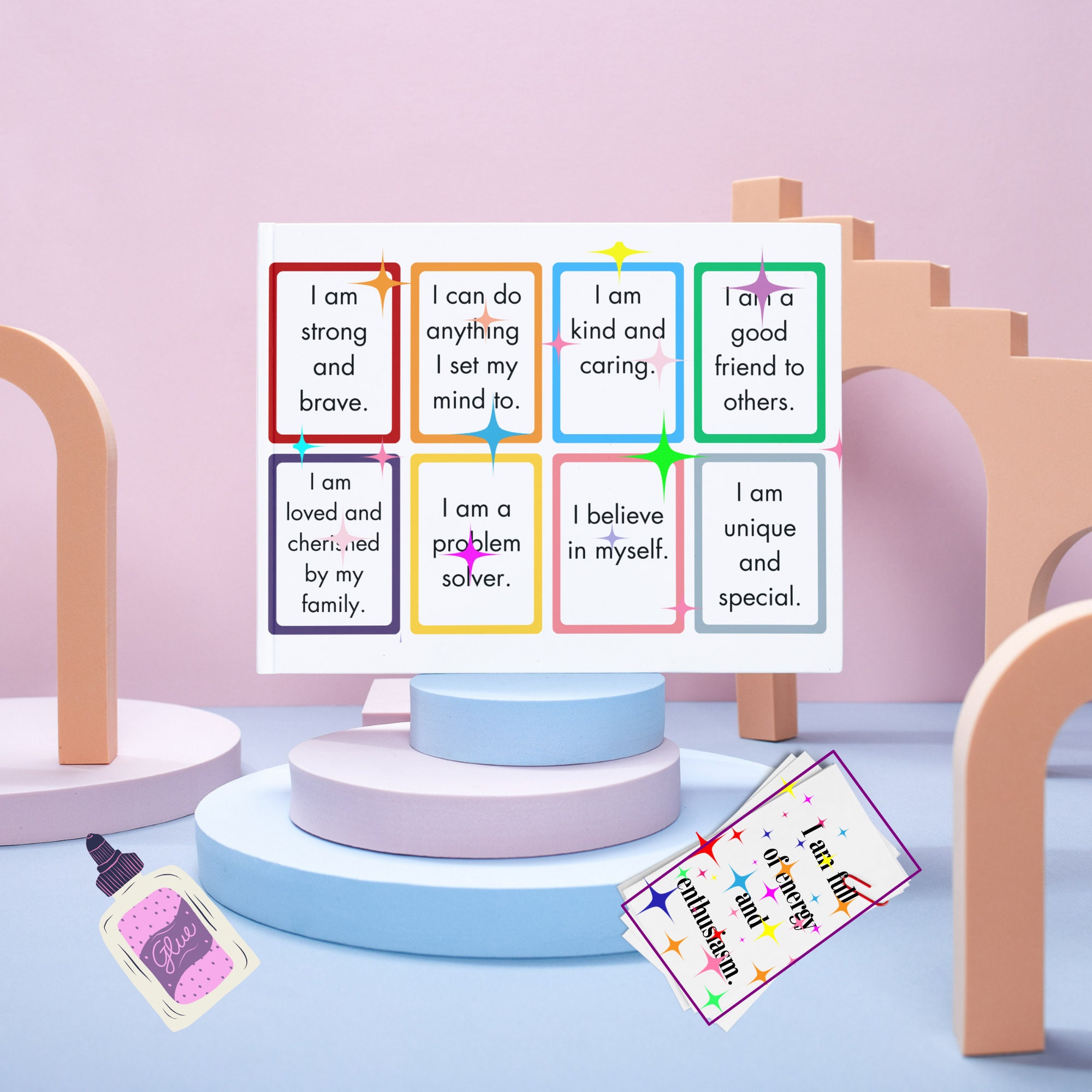 50 Kids Affirmation Printable Cards| Growth Mindset for Kids| Child ...