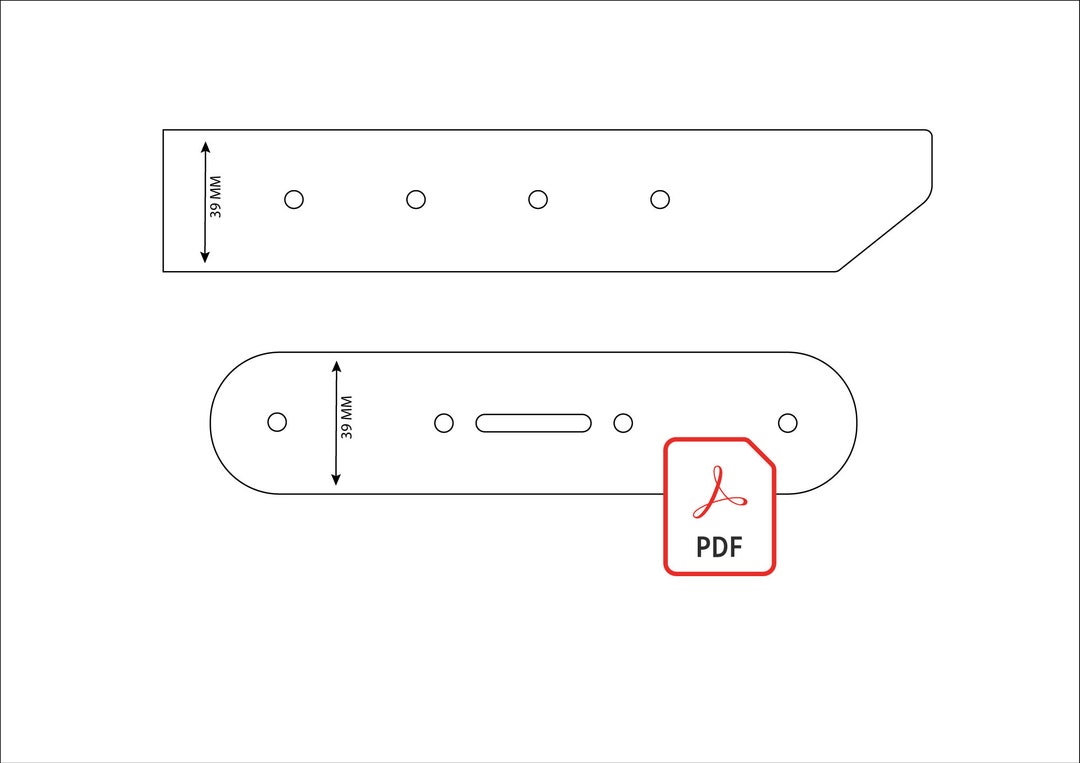 Printable Leather Belt Patterns, DIY Belt Making Template for Hand - Etsy