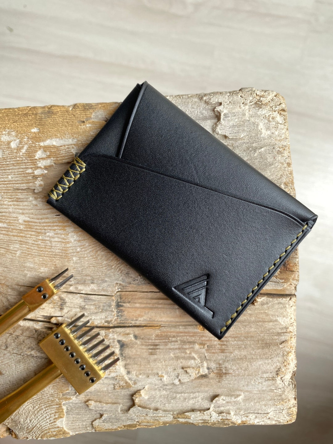 Personalized Leather Pocket Size Wallet Leather Accessories - Etsy