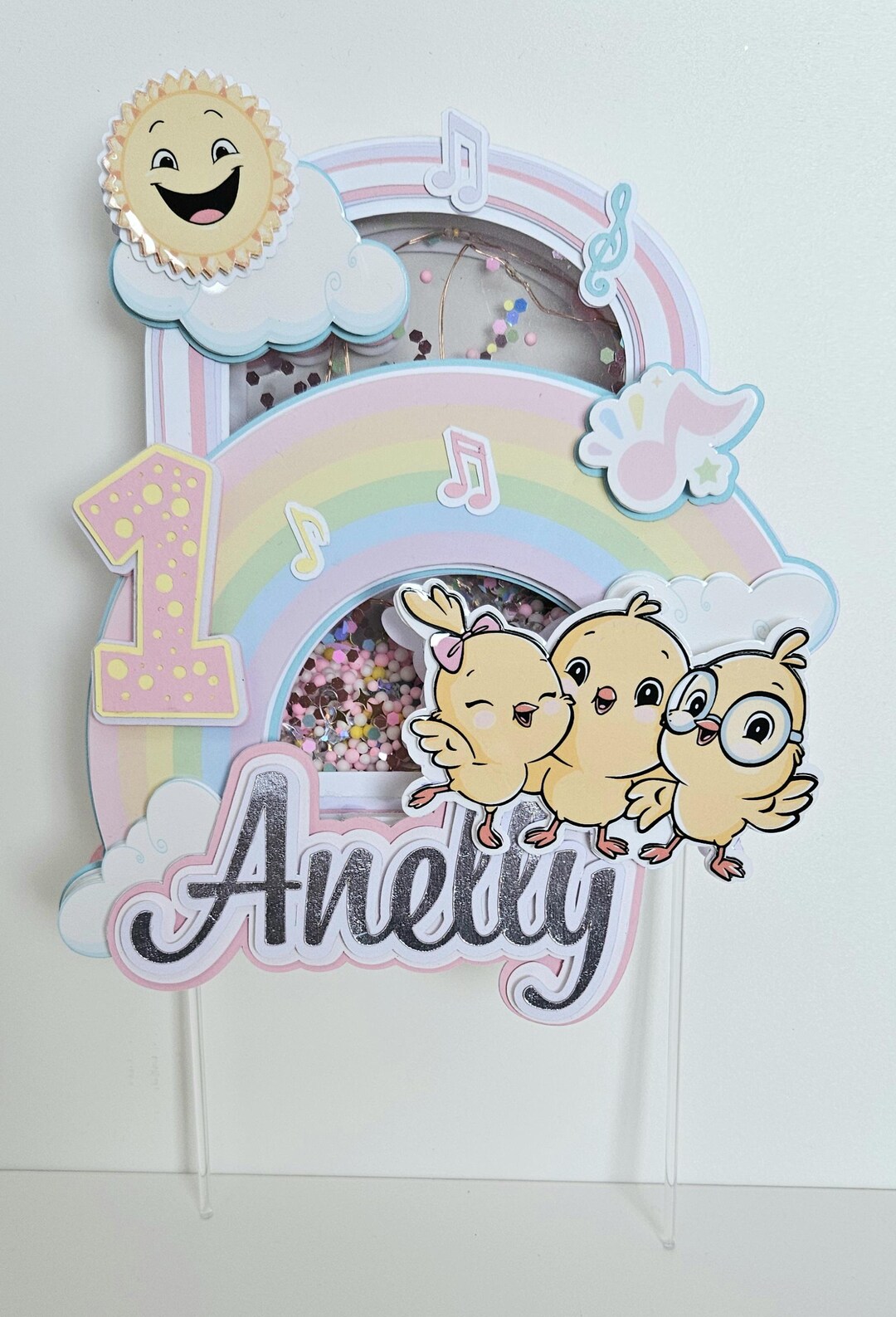 Canticos 3D Cake Topper Shaker With Lights | Canticos Birthday Cake ...