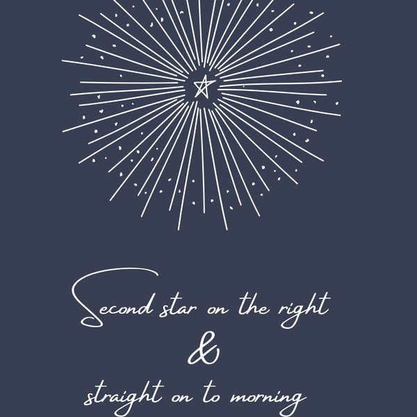 Peter Pan Wall Decal - Etsy UK