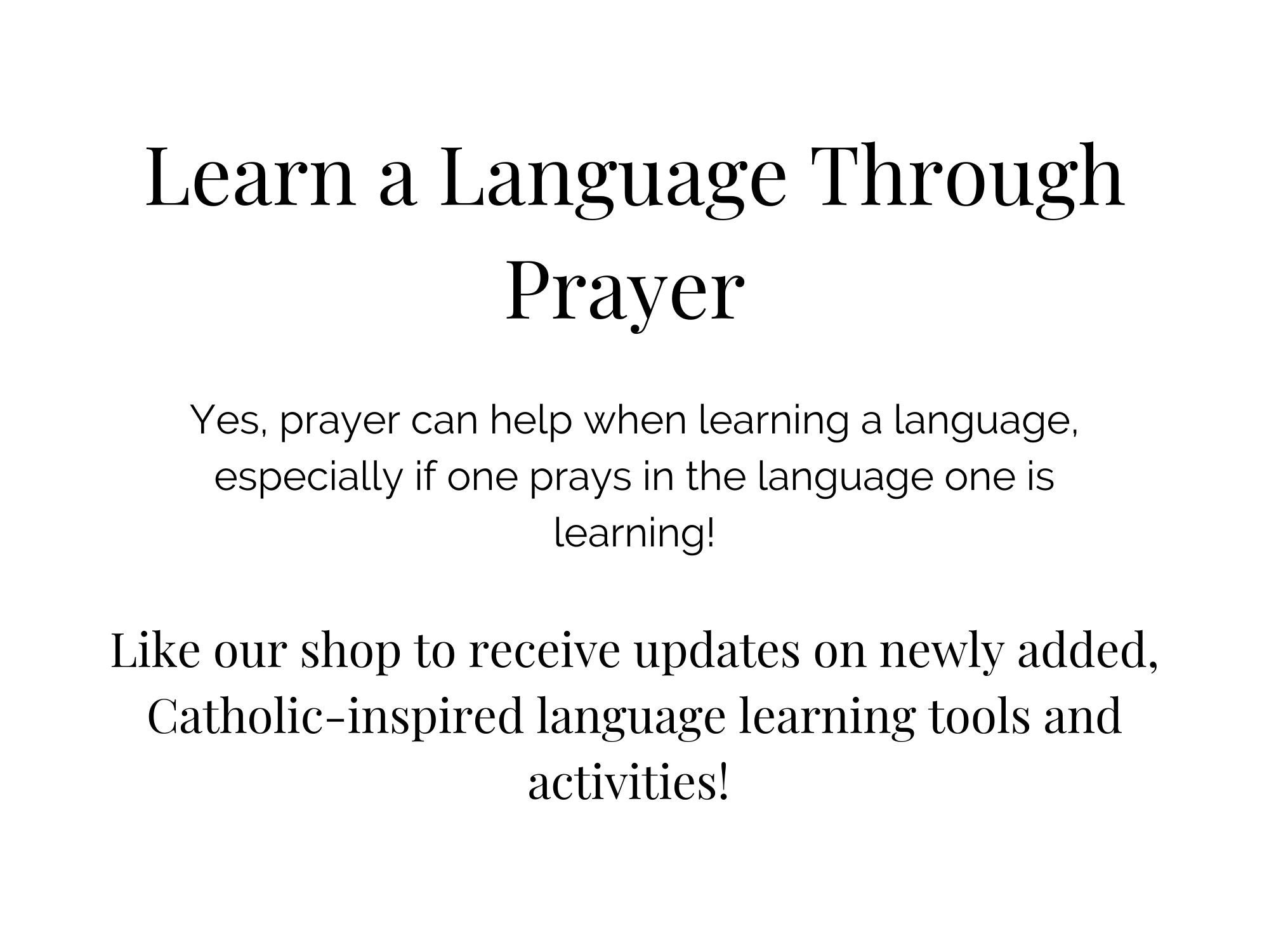 Prayer Cards in German in Instant Download - Etsy