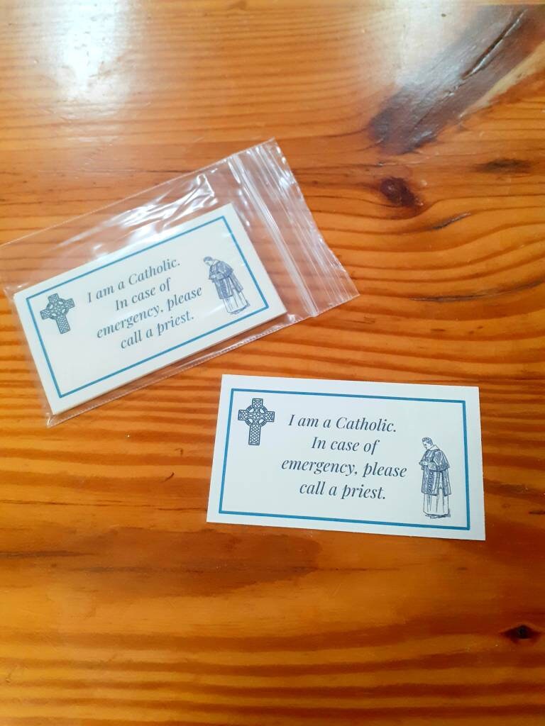Prayer Card for Wallet in Instant Download - Etsy