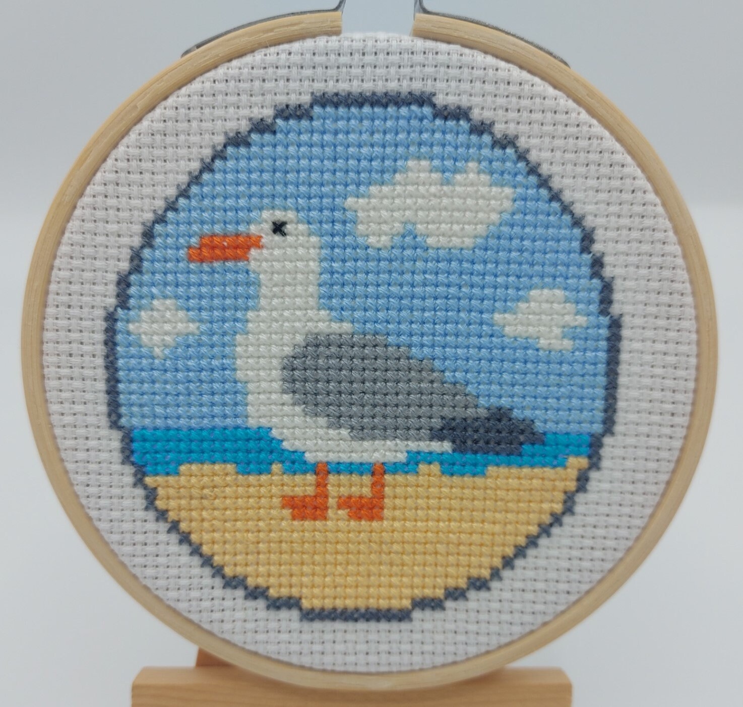 Seagull Cross Stitch PDF, Seaside Cross Stitch, Cross Stitch PDF ...