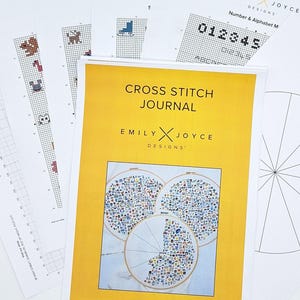 Cross Stitch Journal PDF Bundle, Cross Stitch Journal, Embroidery ...