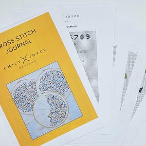 Cross Stitch Journal PDF Bundle, Cross Stitch Journal, Embroidery ...