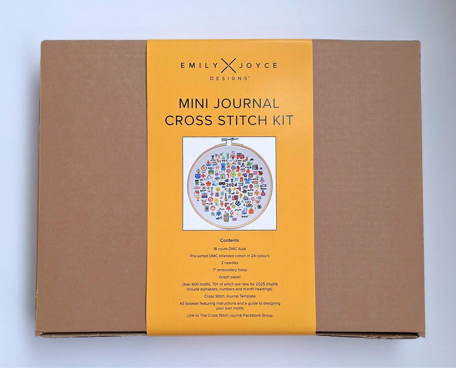 Cross Stitch Journal Kit, Cross Stitch Journal, Mini Cross Stitch ...
