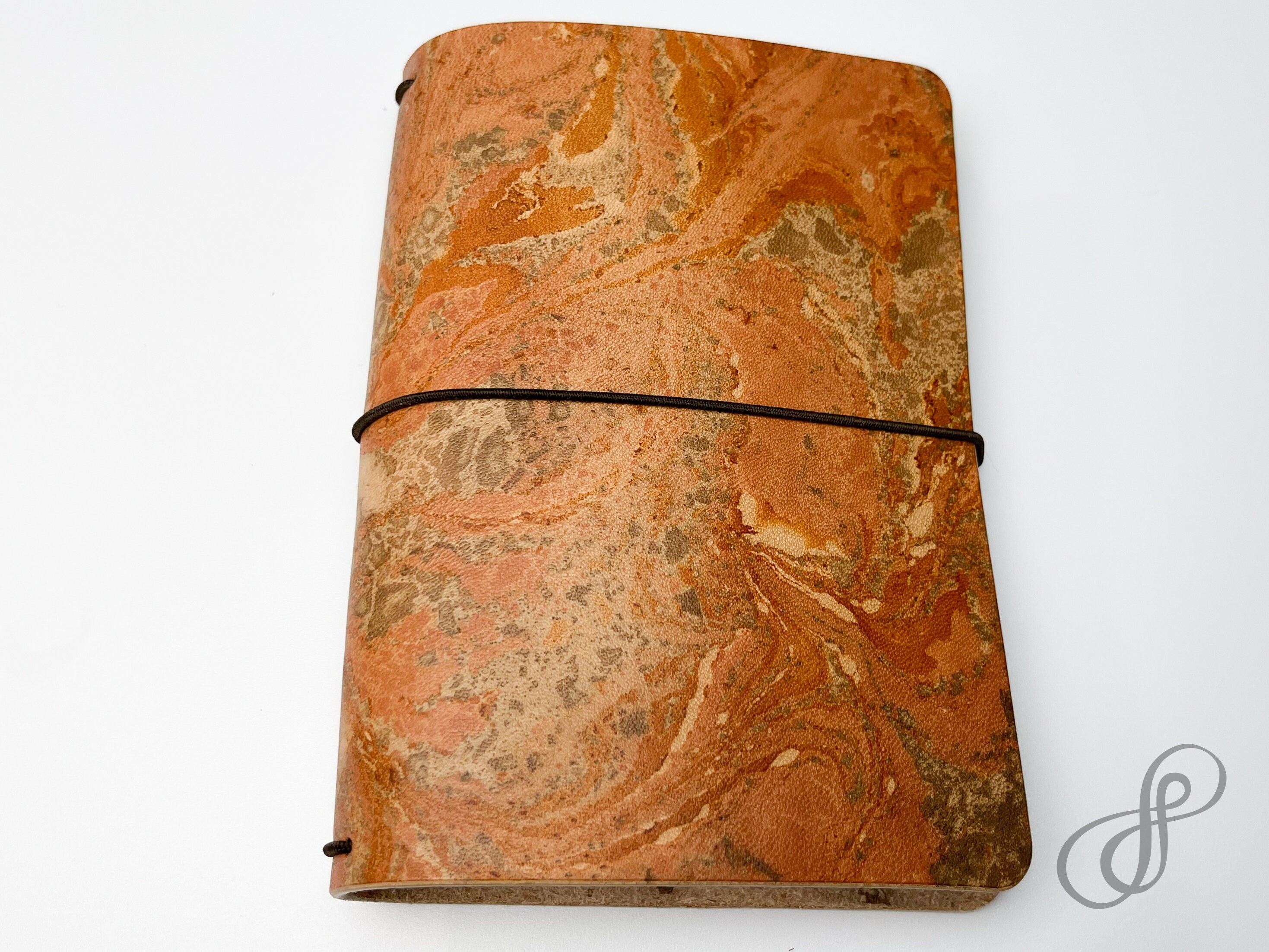 Leather Traveler's Notebook Cover passport Size Hand - Etsy