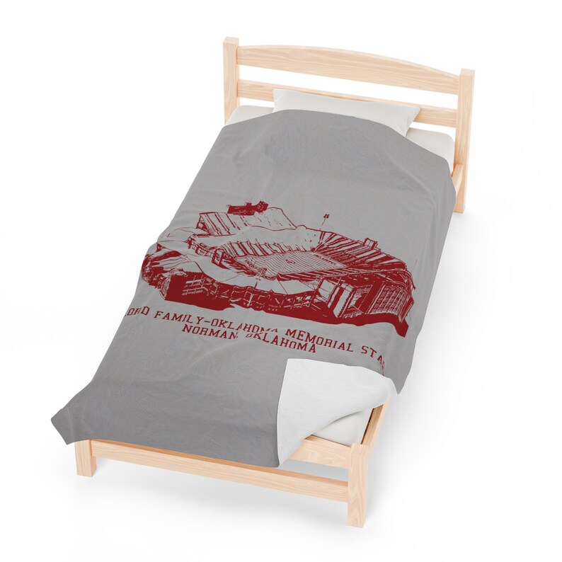 Gaylord-family Memorial Stadium Velveteen Plush Blanket - Etsy