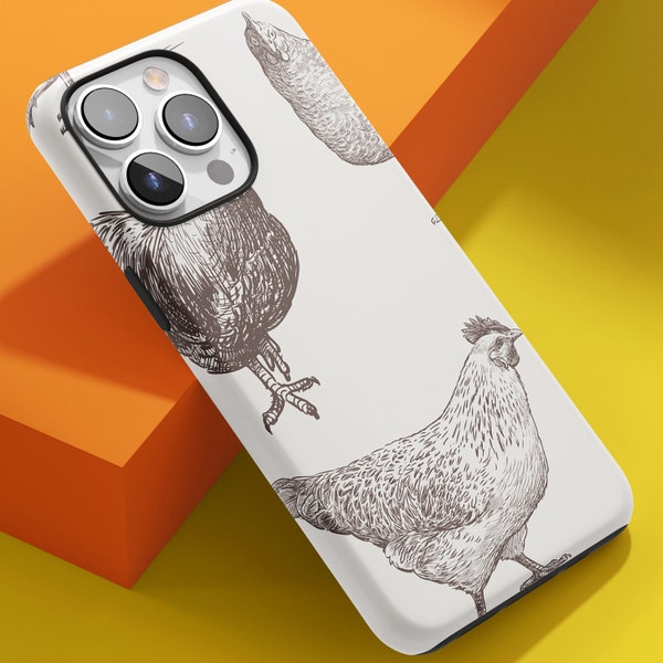 Chicken Phone Case - Etsy