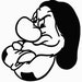 Grumpy Decal, Grumpy Dwarf Car Decal, Laptop Decal, Accessories Decal ...
