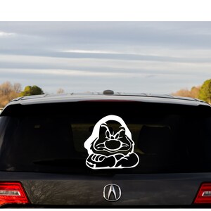 Grumpy Decal, Grumpy Dwarf Car Decal, Laptop Decal, Accessories Decal ...