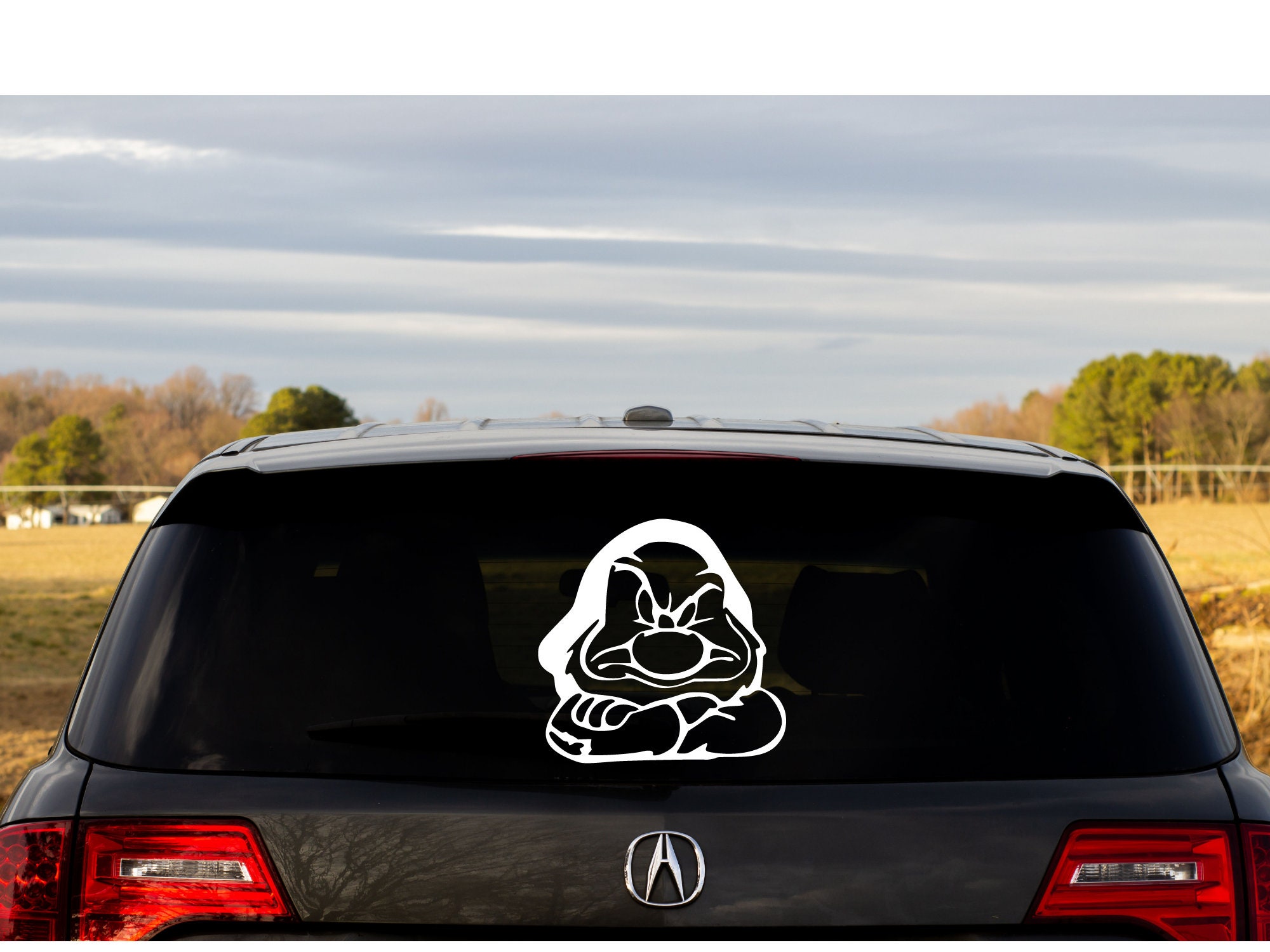 Grumpy Decal Grumpy Dwarf Car Decal Laptop Decal - Etsy UK