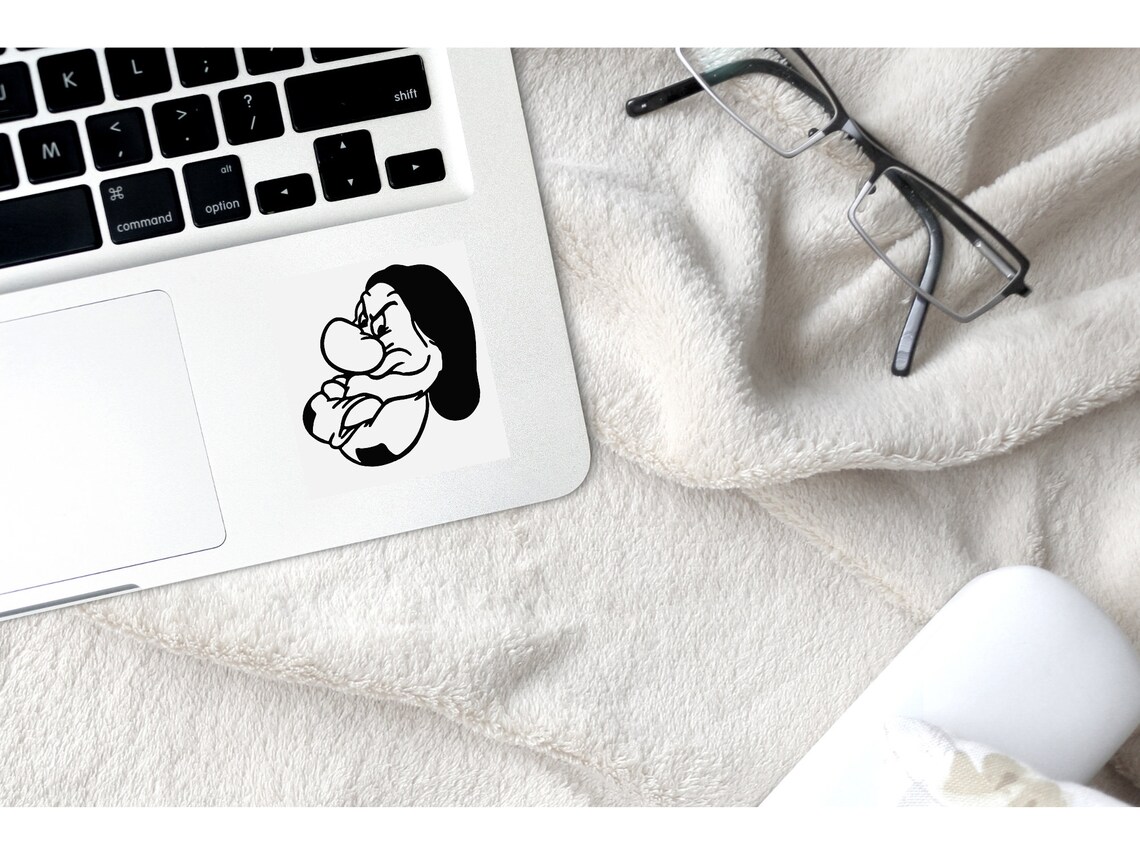 Grumpy Decal Grumpy Dwarf Car Decal Laptop Decal - Etsy