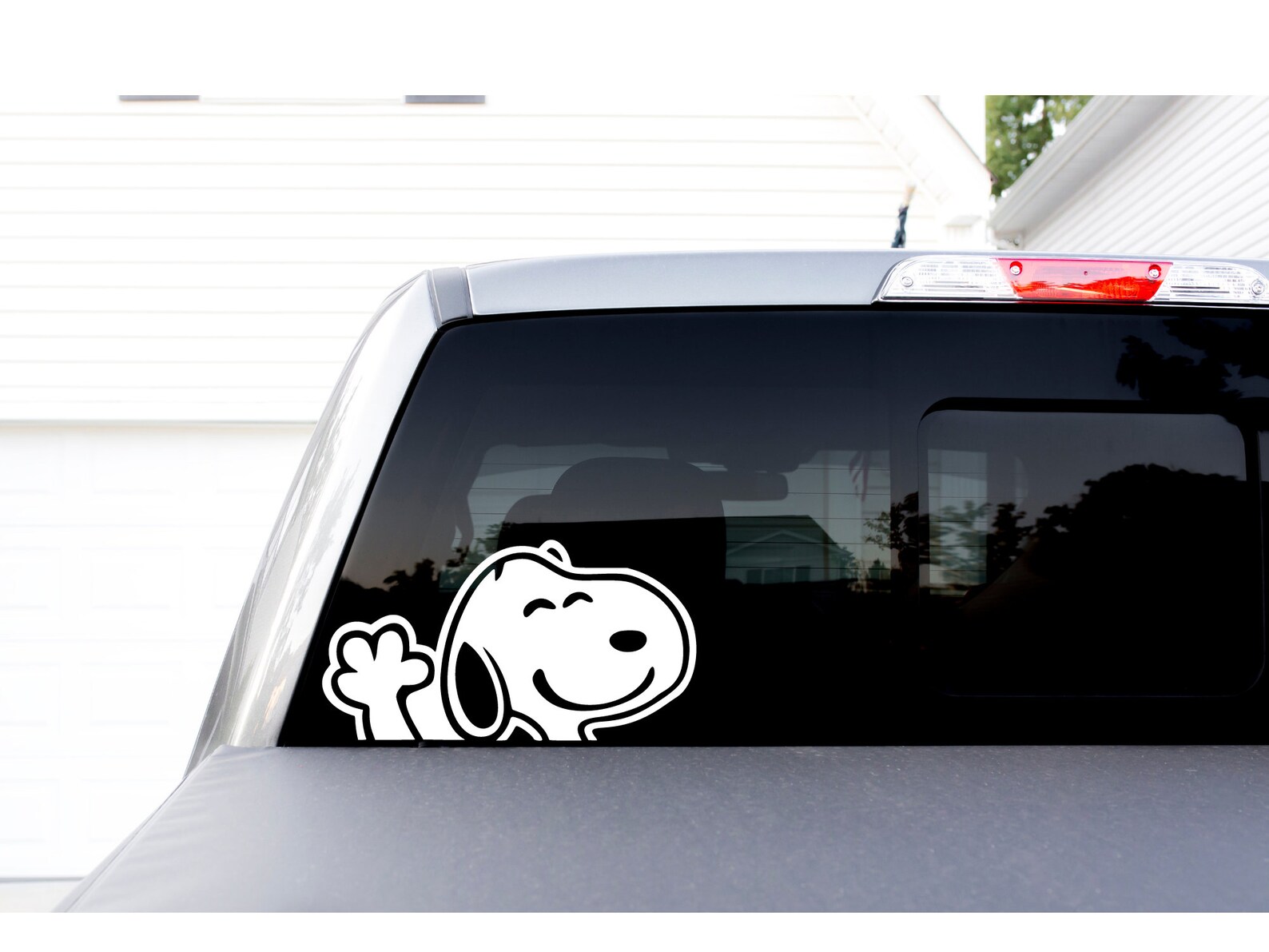 Snoopy Peeking Decal Snoopy Waving Hi Decal Snoopy Laying - Etsy