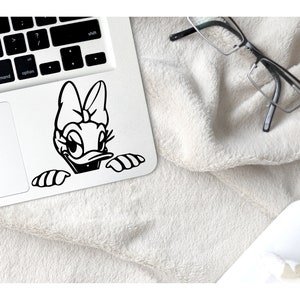 Donald Duck Peeking Decal, Goofy Peeking Decal, Peeking Daisy Duck ...